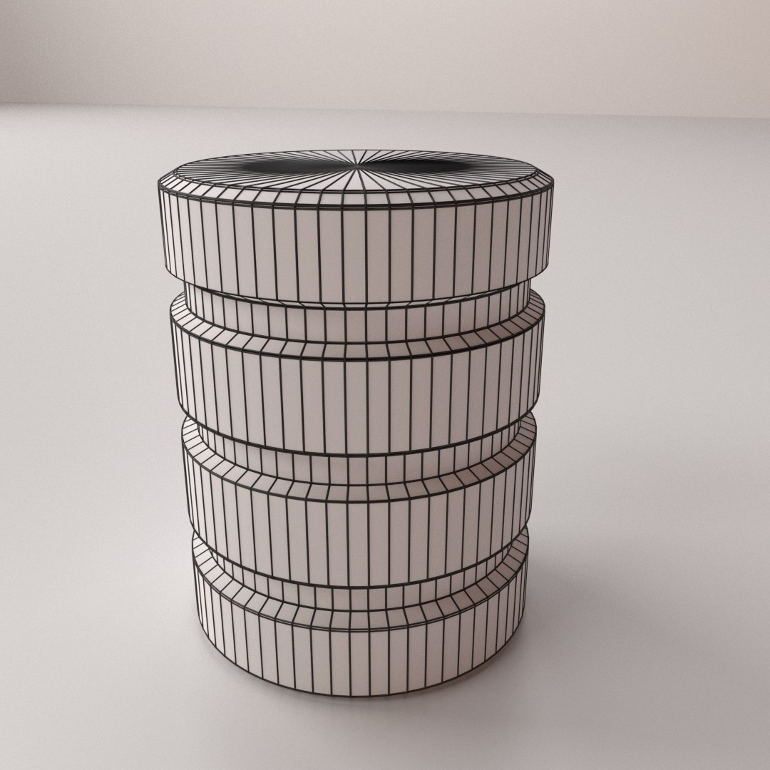 Database V2 3D Model - TurboSquid 1498467