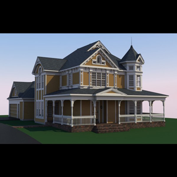 3ds max residential house