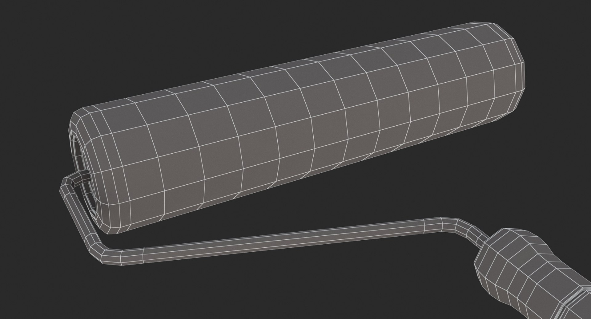 3D Paint Roller Roll - TurboSquid 1335613