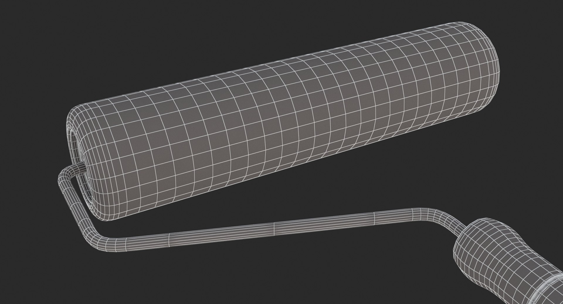 3D Paint Roller Roll - TurboSquid 1335613