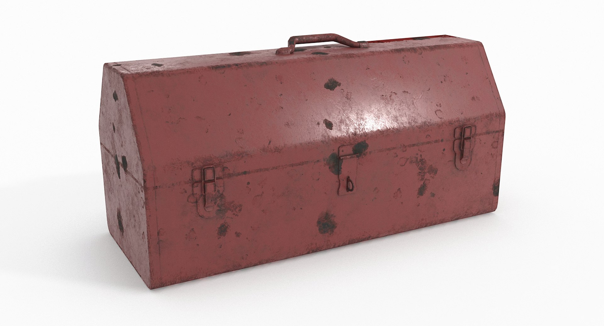 3D Vintage Tool Box Model - TurboSquid 1221045