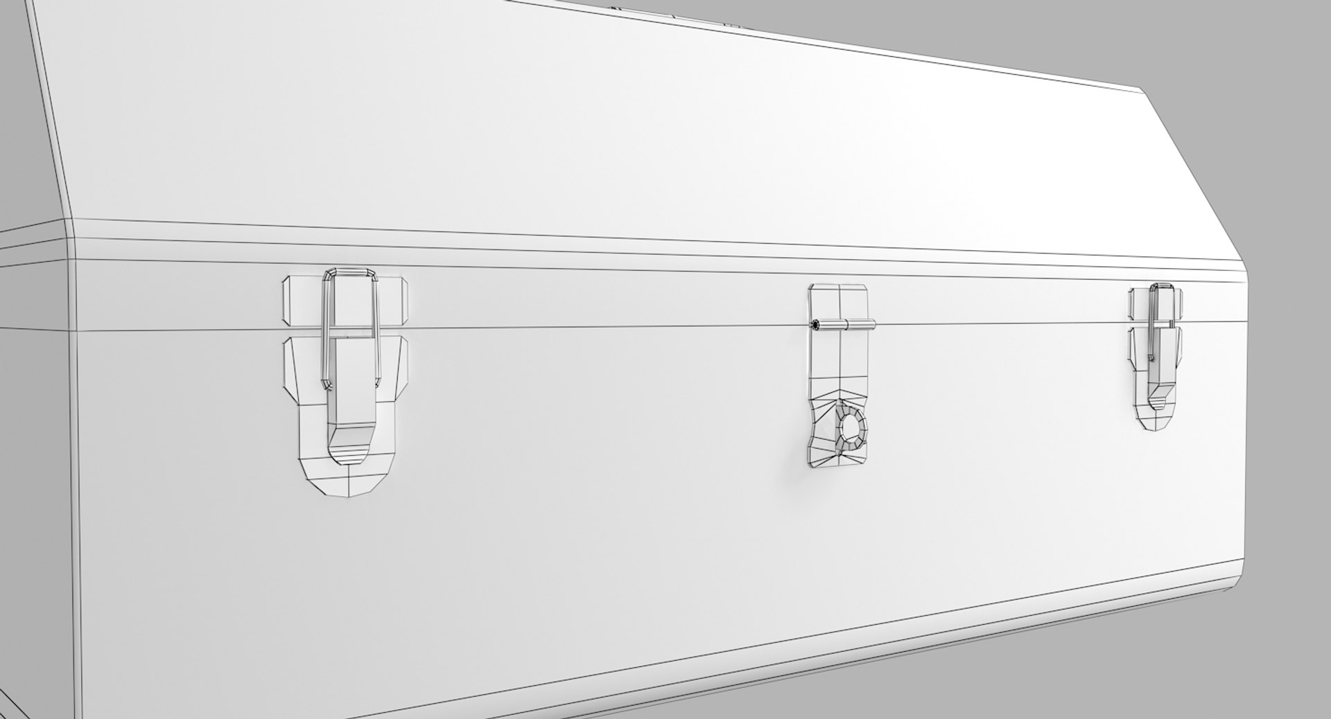 3D Vintage Tool Box Model - TurboSquid 1221045