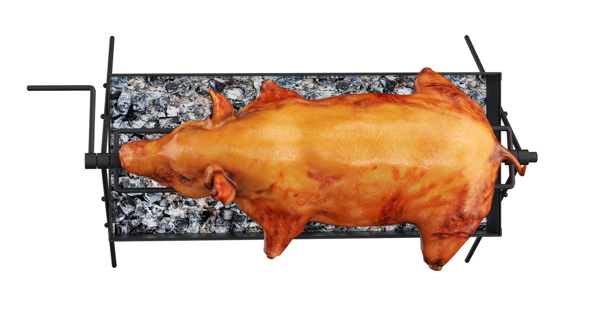 3D Pig On A Skewer - TurboSquid 1955508