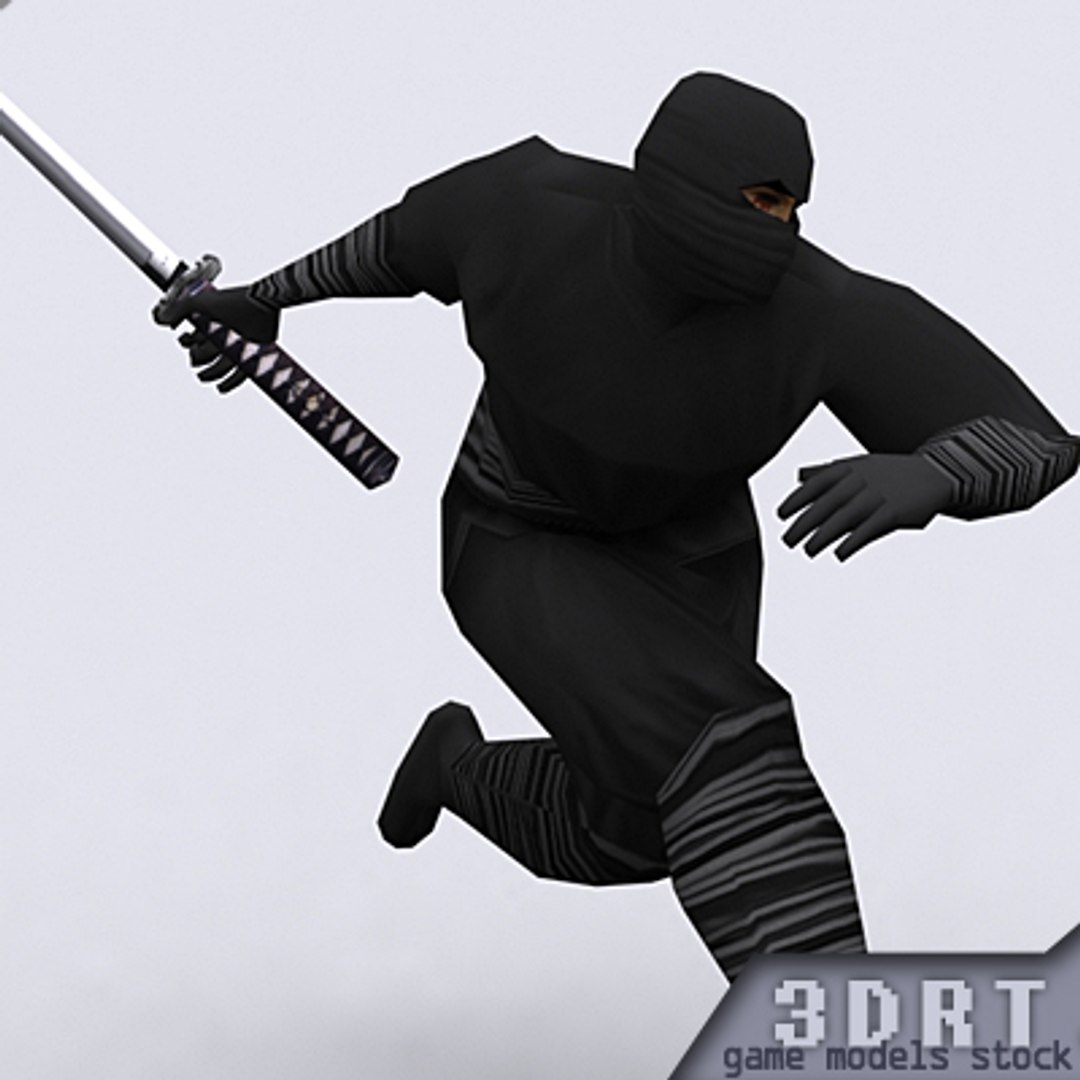 3DRT-Ninja-characters-ver.1.0 Modelo 3D - TurboSquid 530387