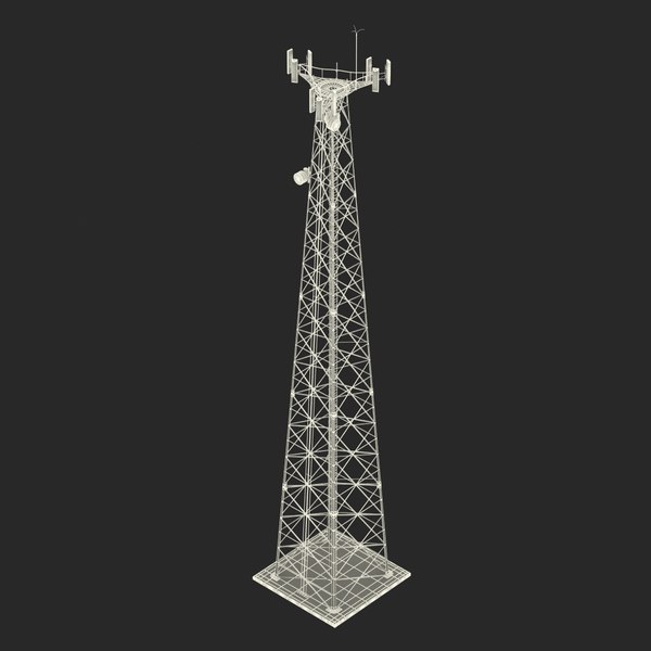 3d cellphone tower