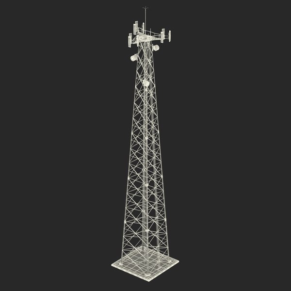 3d cellphone tower