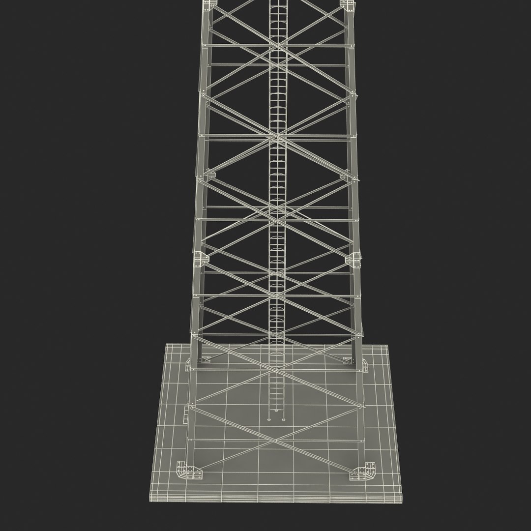 3d cellphone tower