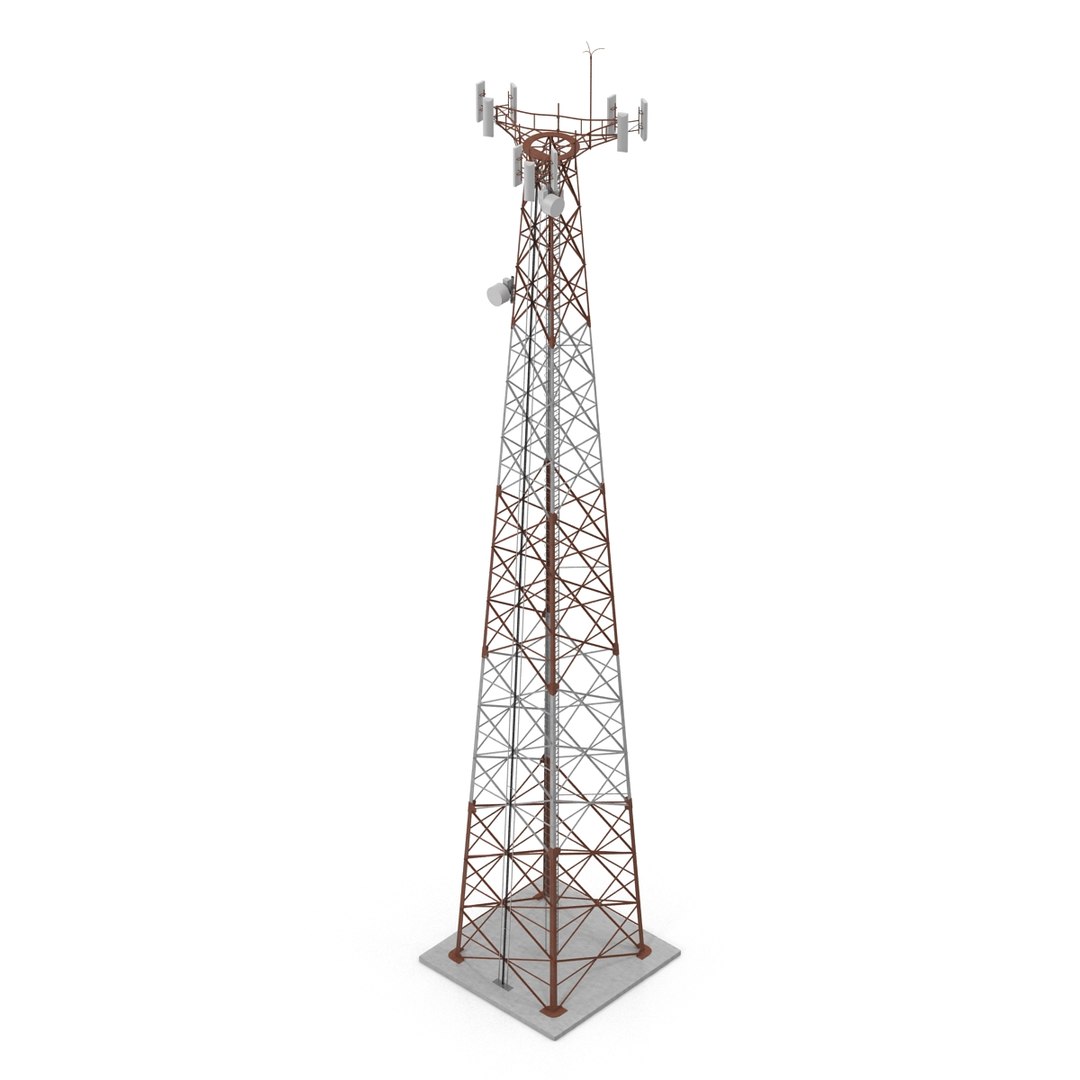 3d Cellphone Tower