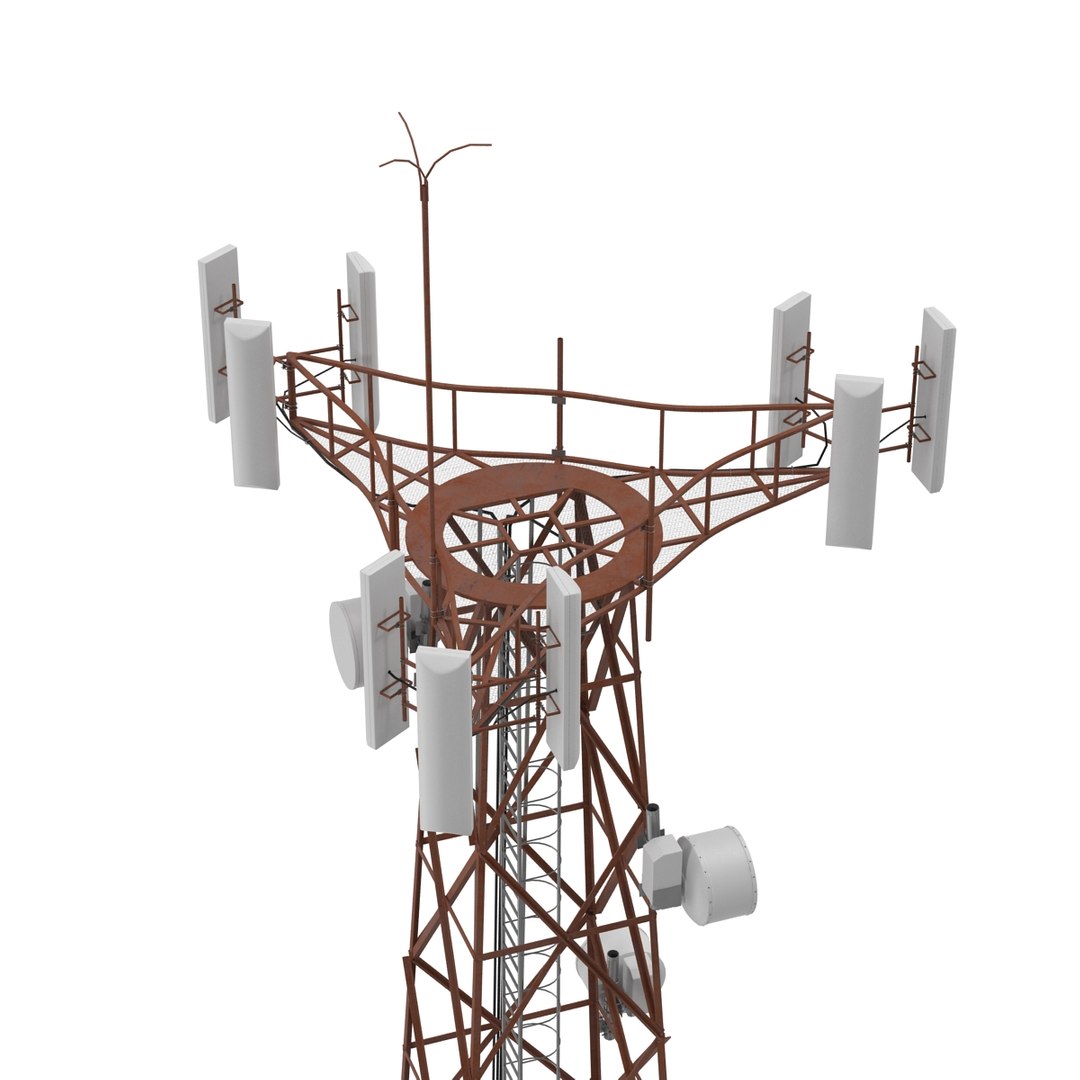 3d Cellphone Tower