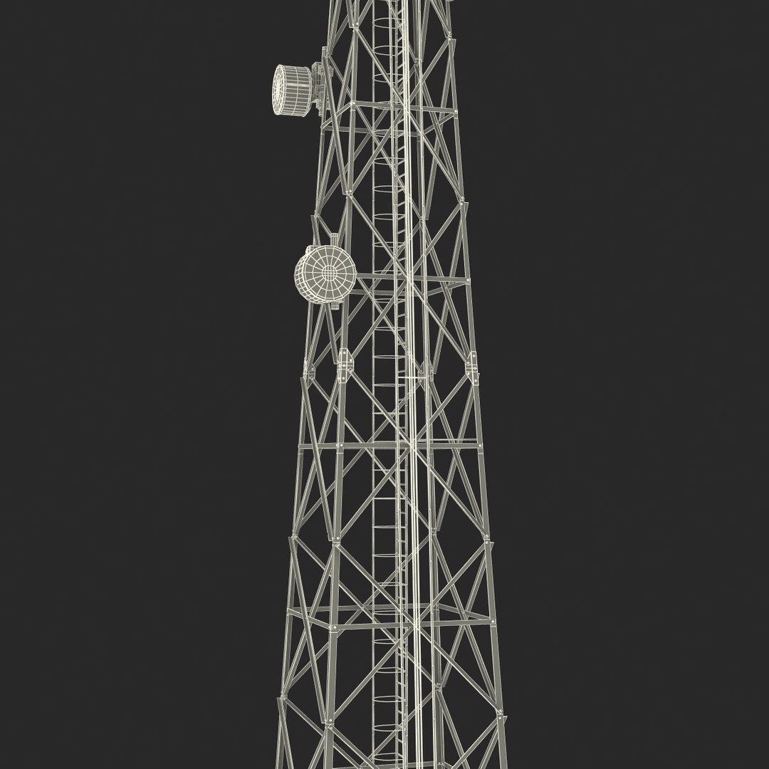 3d cellphone tower
