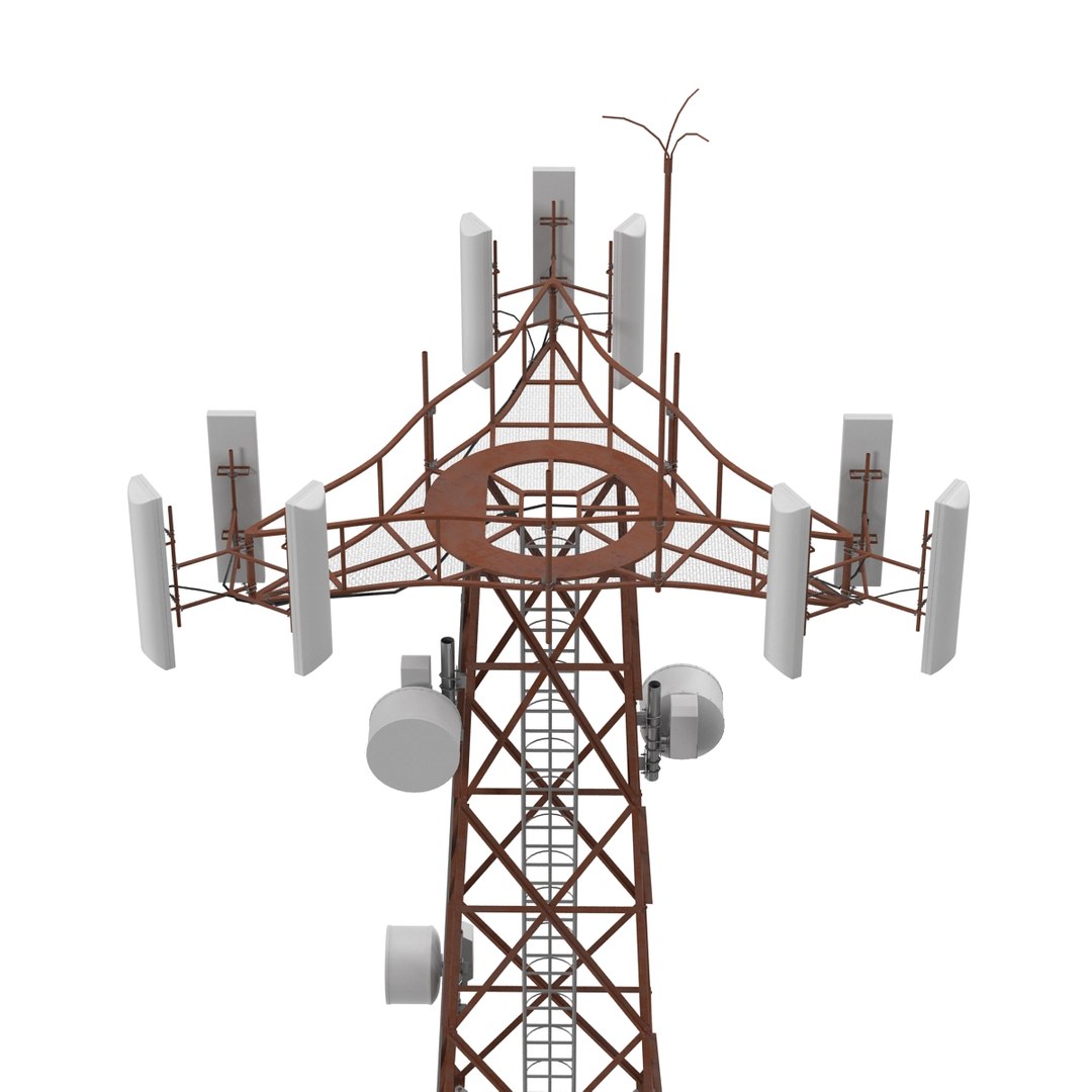 3d Cellphone Tower