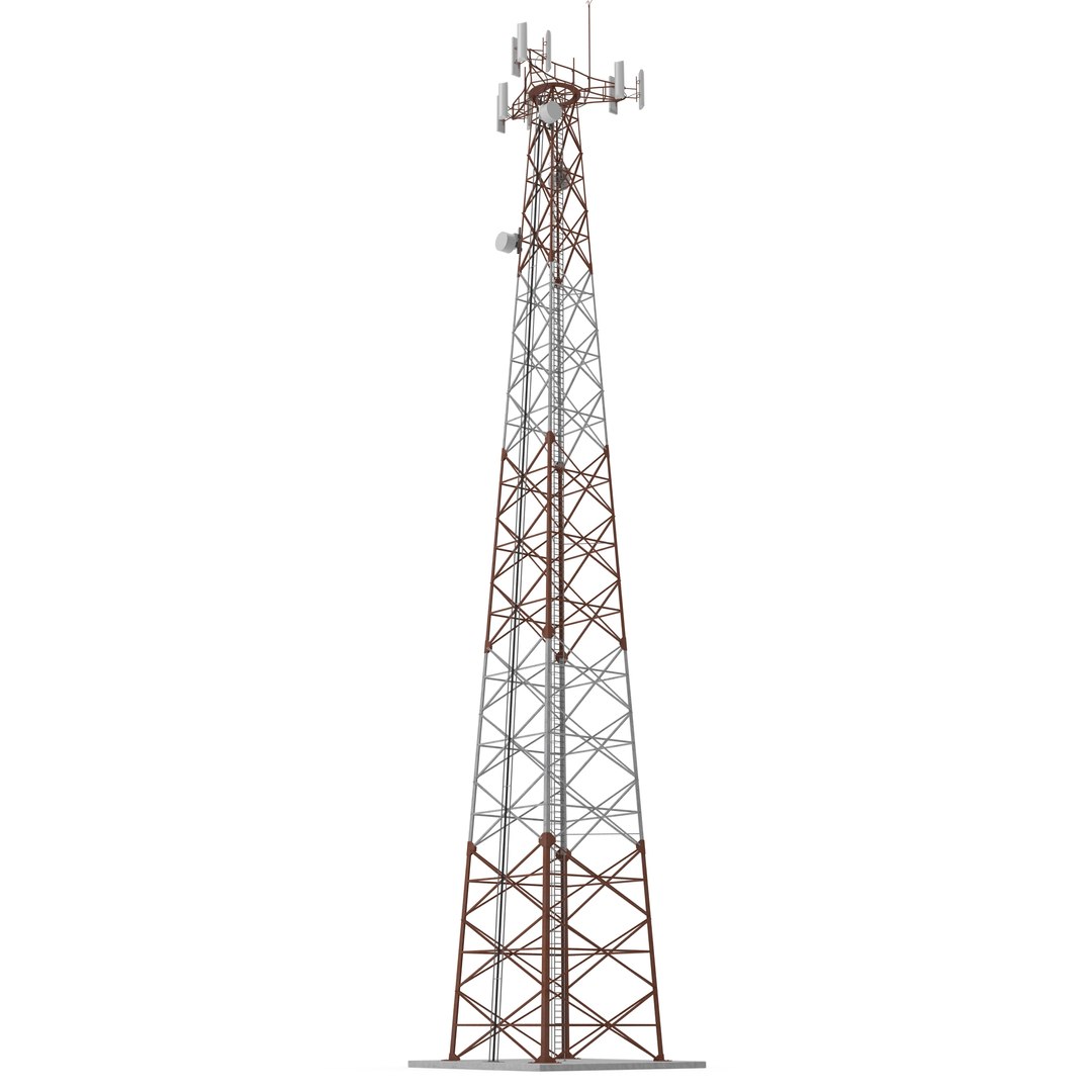 3d cellphone tower