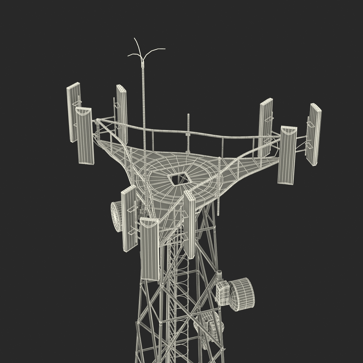 3d cellphone tower