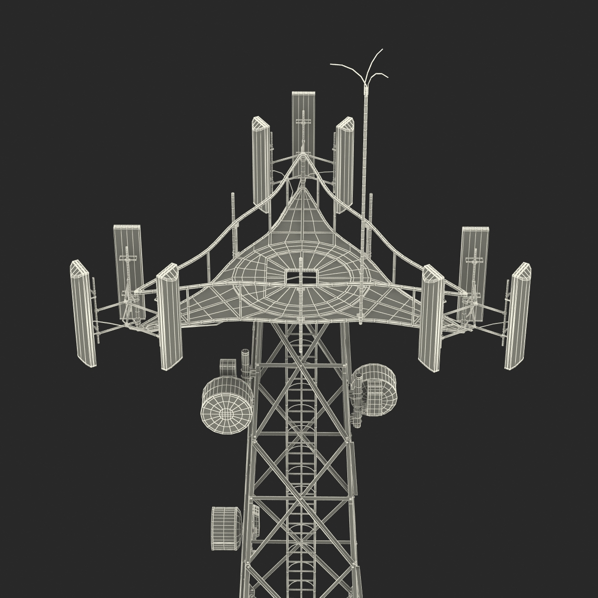 3d cellphone tower