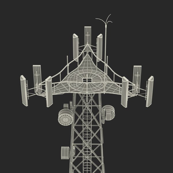 3d cellphone tower