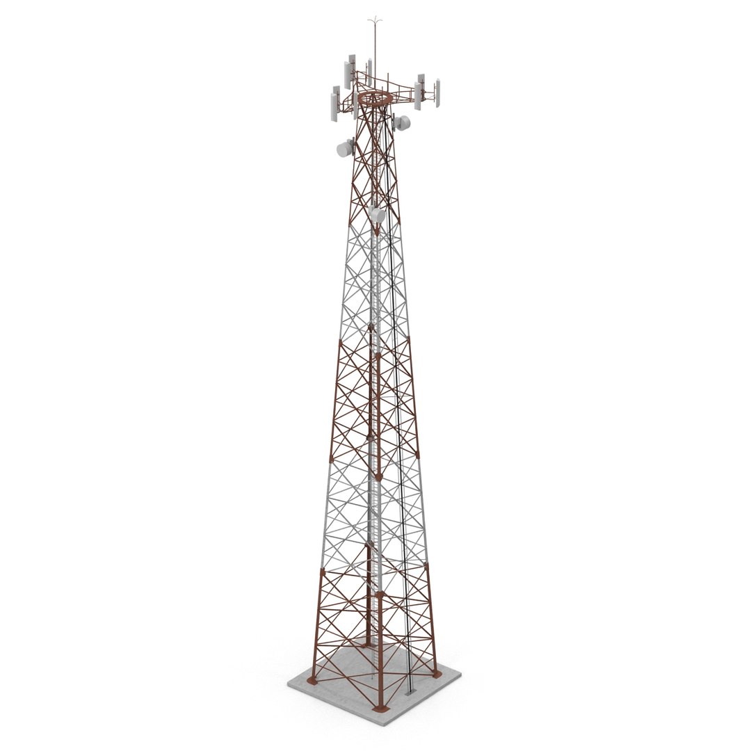 3d Cellphone Tower