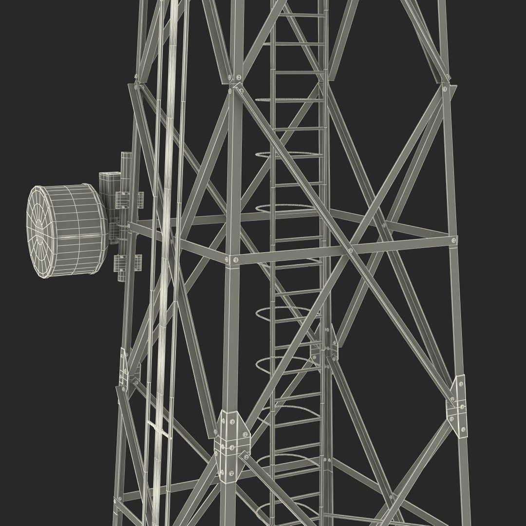 3d cellphone tower