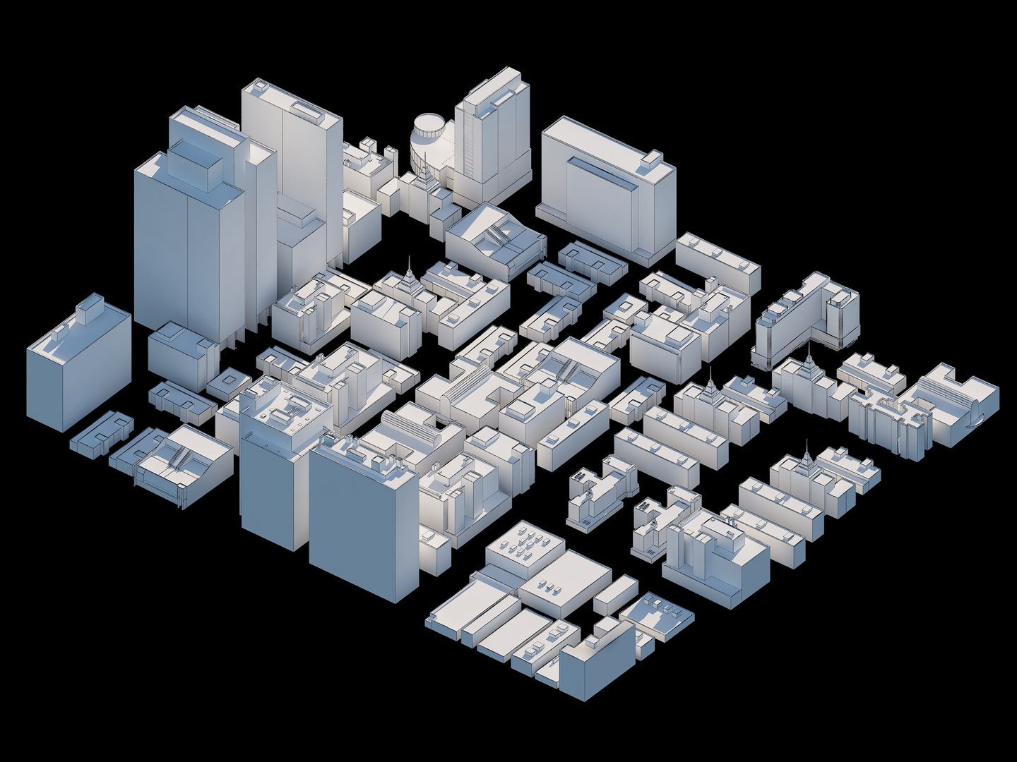 Building Box Building Block Distribution Building 3D Model - TurboSquid ...