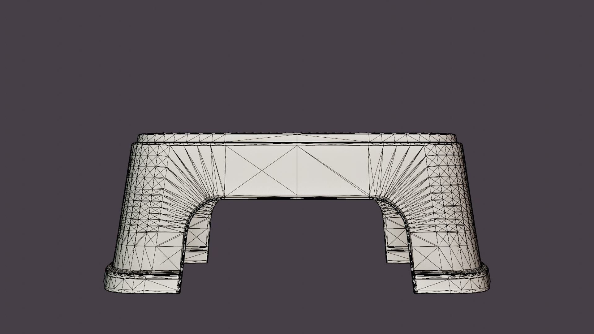 3D Children S Stool Model - TurboSquid 2237686