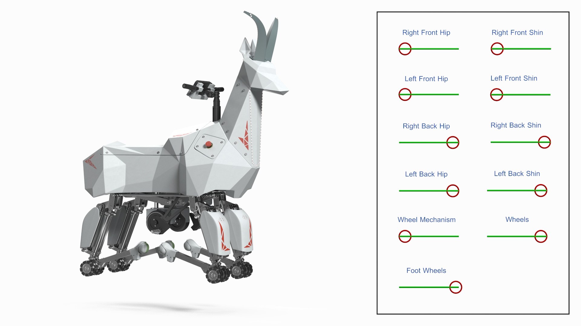 Robot Goat Kawasaki Rigged 3D model - TurboSquid 2120570