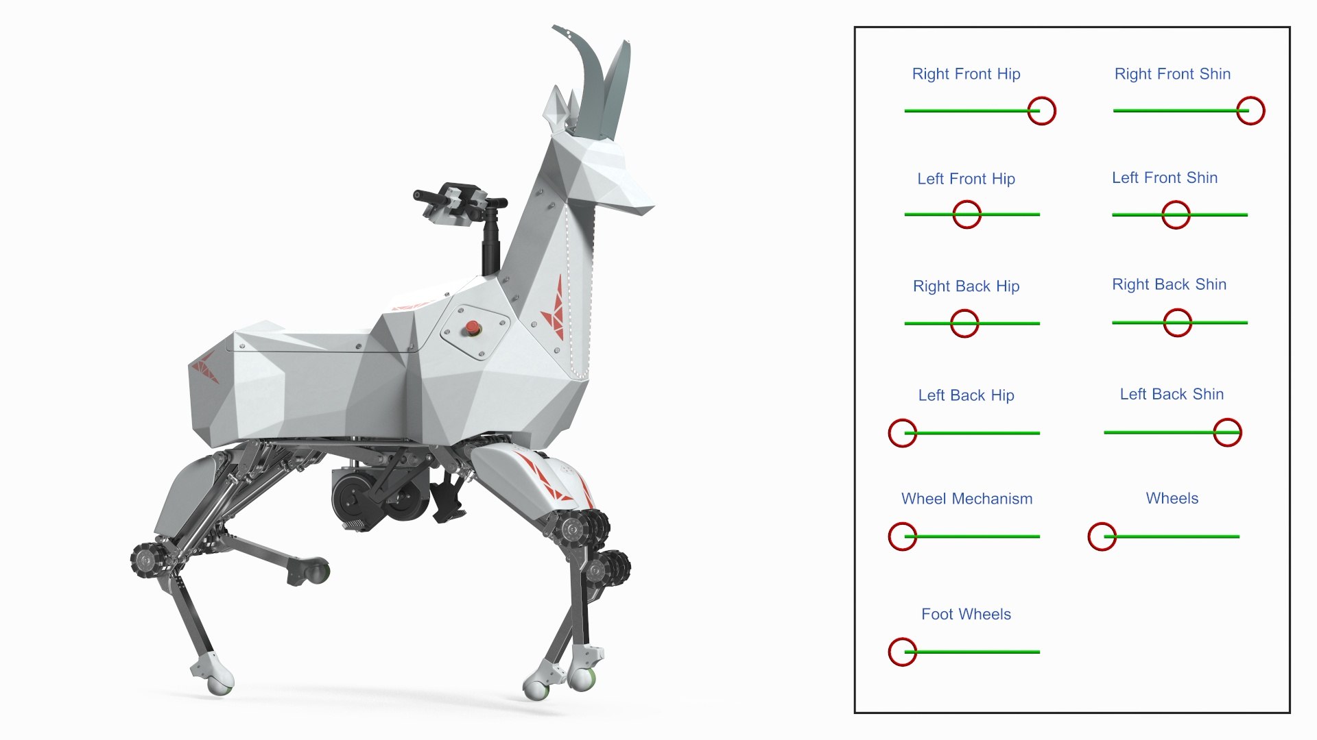Robot Goat Kawasaki Rigged 3D model - TurboSquid 2120570