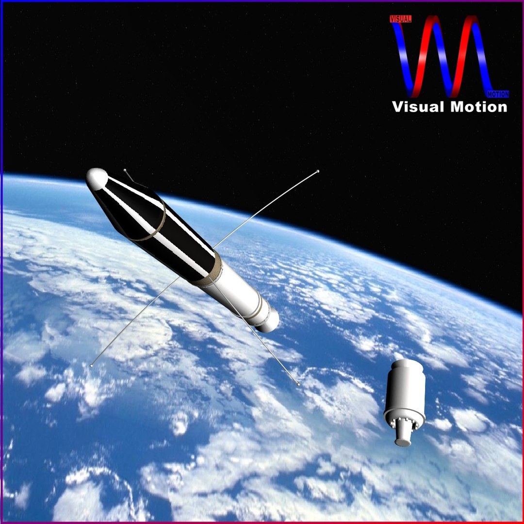 3d Obj Jupiter C Rocket