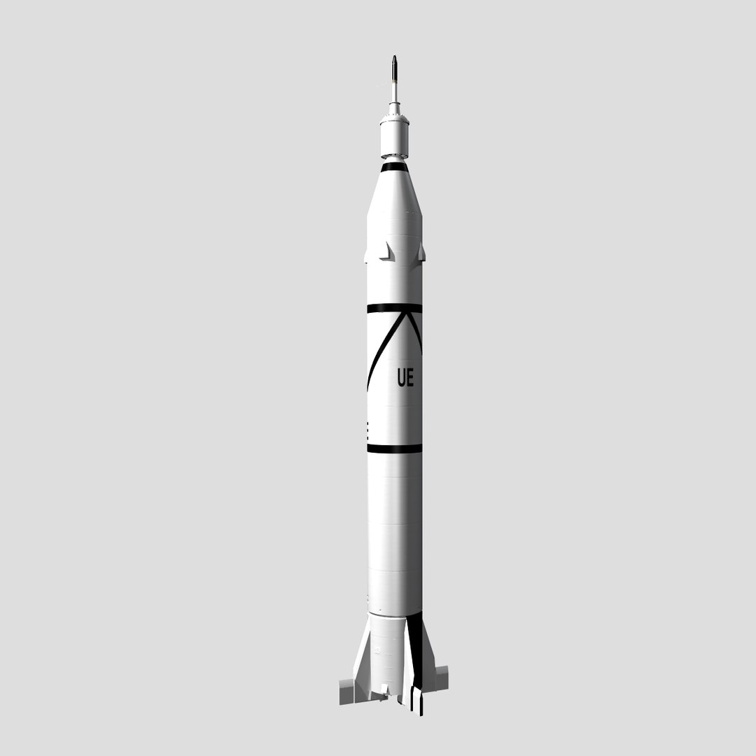 3d Obj Jupiter C Rocket
