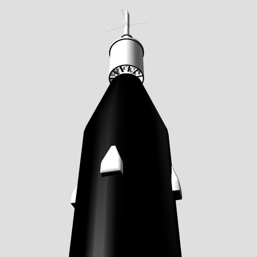 3d Obj Jupiter C Rocket