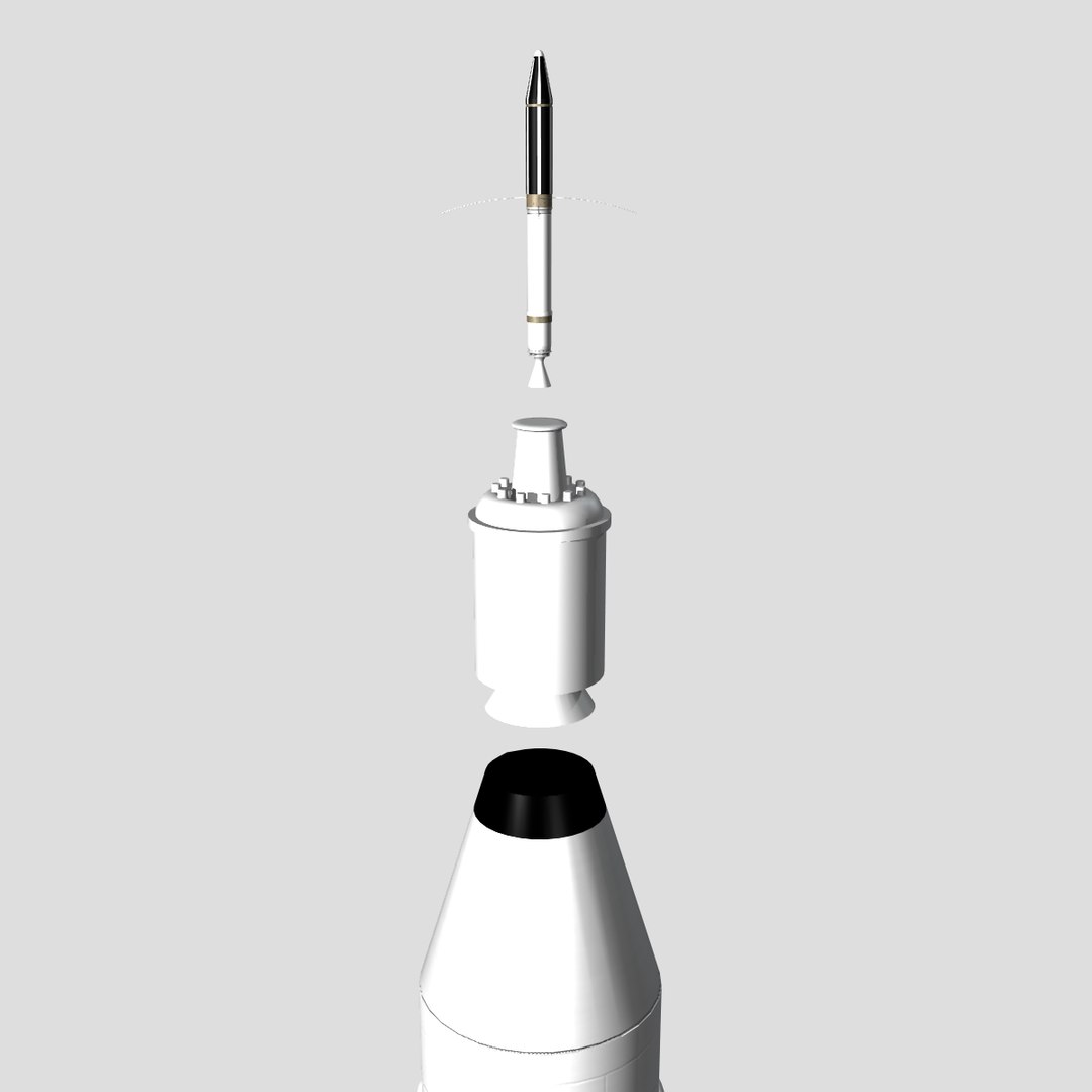 3d Obj Jupiter C Rocket