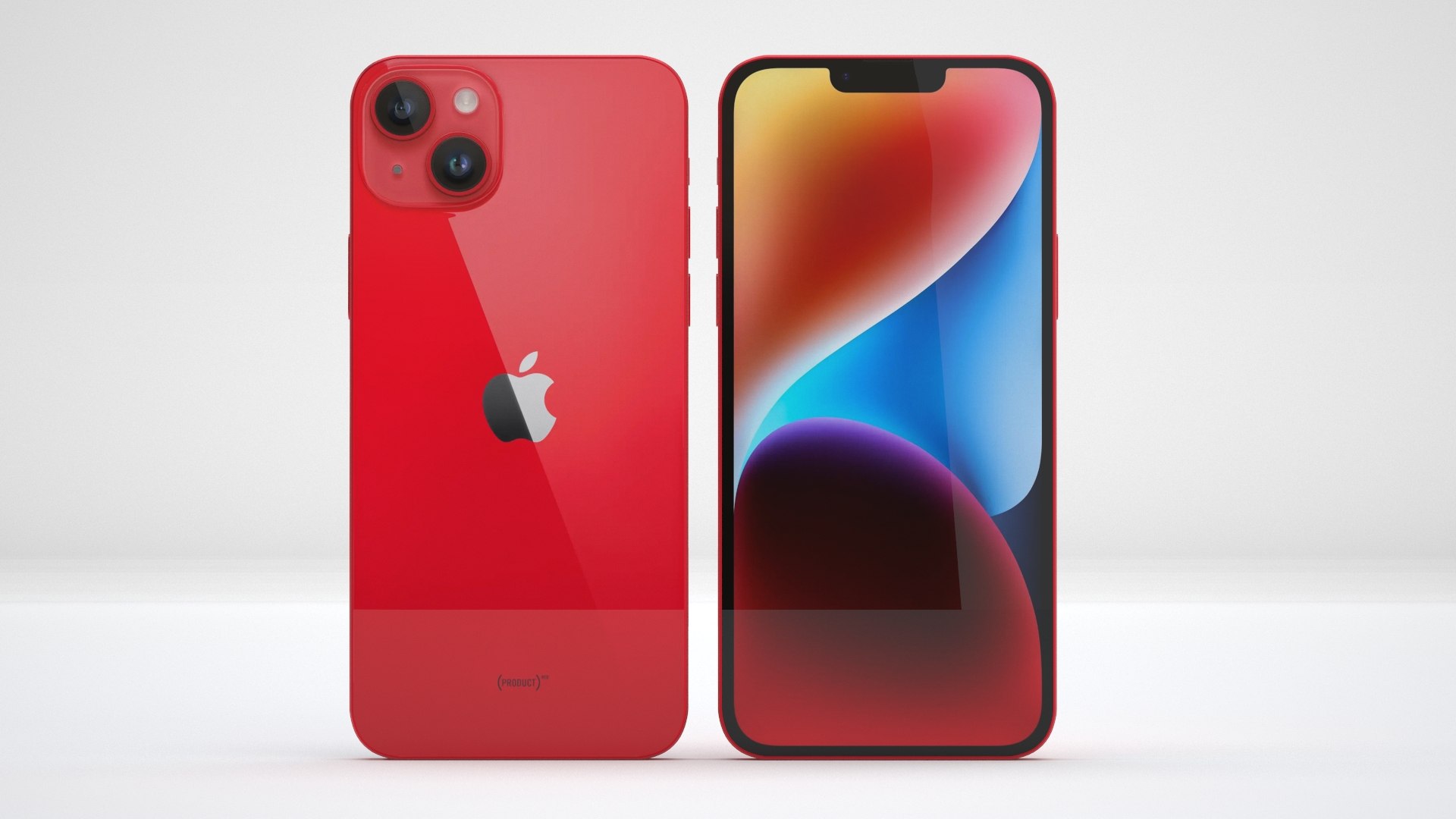 3D Model IPhone 14 Plus Red - TurboSquid 2379177