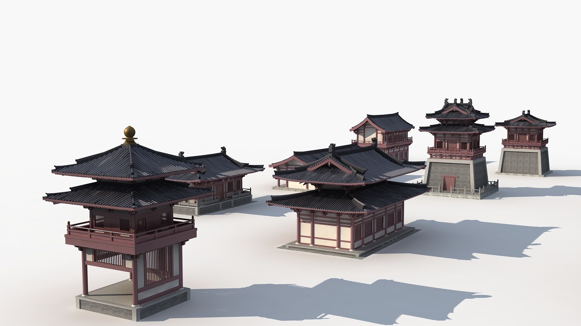 Chinese Temple 8 3D Model - TurboSquid 2220845