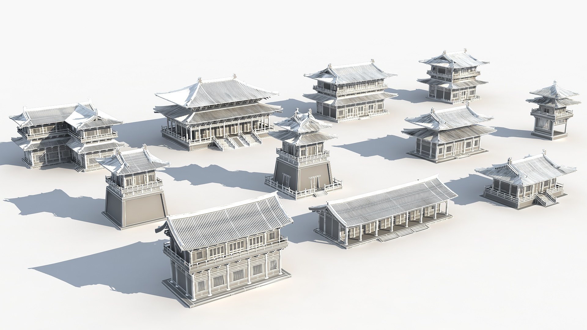 Chinese Temple 8 3D Model - TurboSquid 2220845