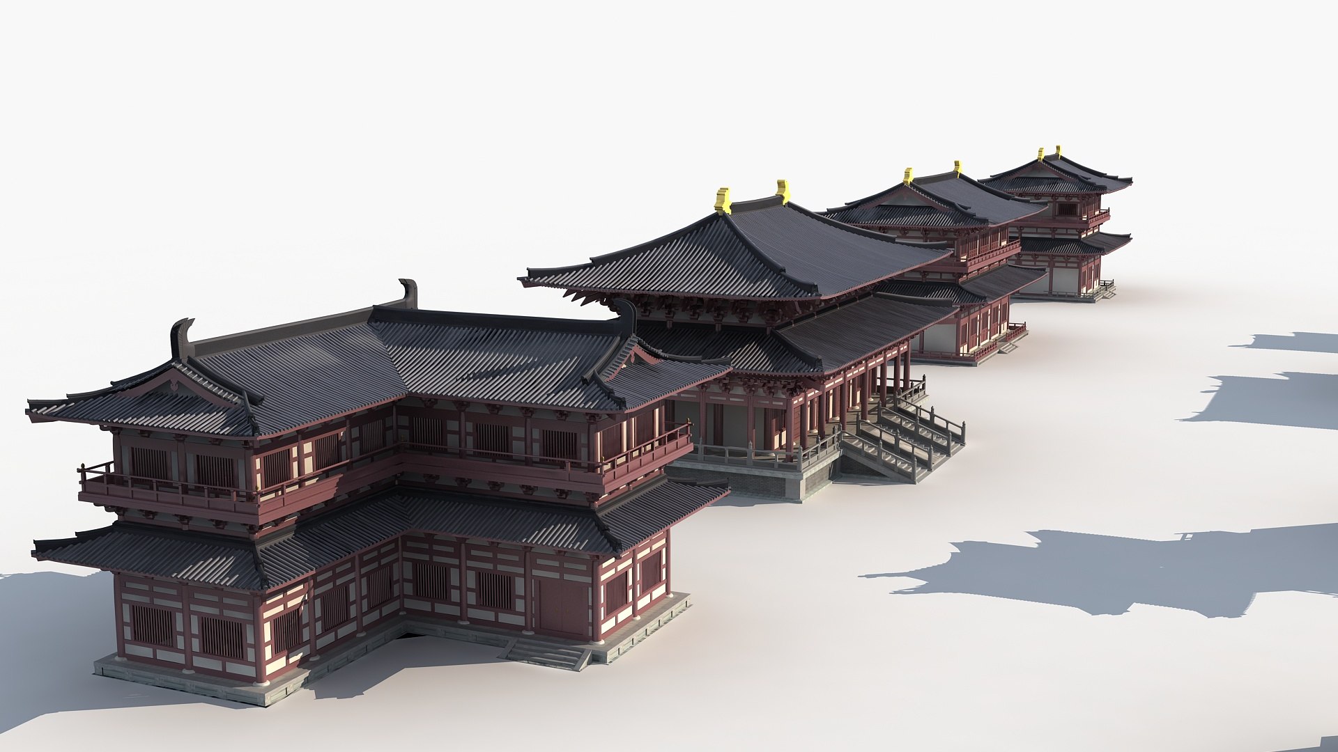 Chinese Temple 8 3D Model - TurboSquid 2220845