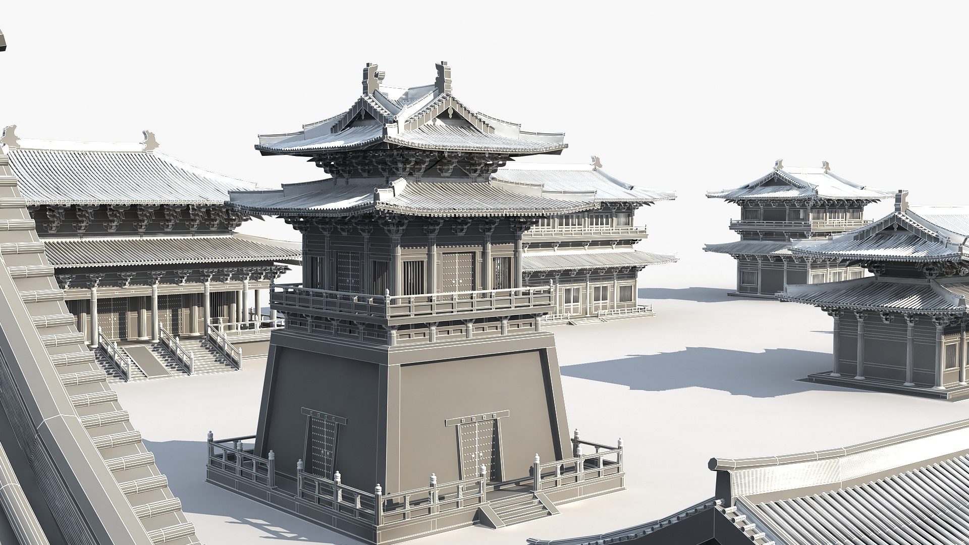 Chinese Temple 8 3D Model - TurboSquid 2220845