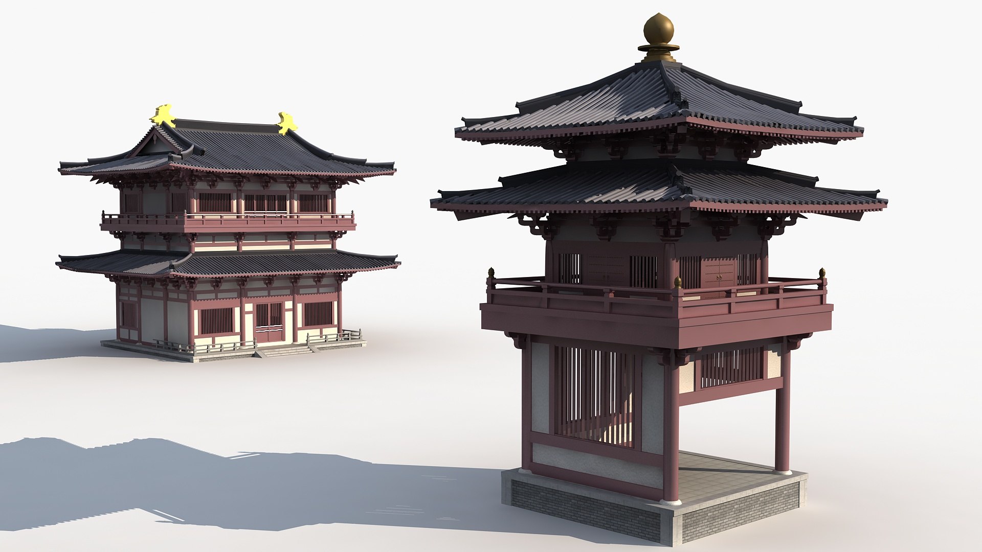 Chinese Temple 8 3D Model - TurboSquid 2220845