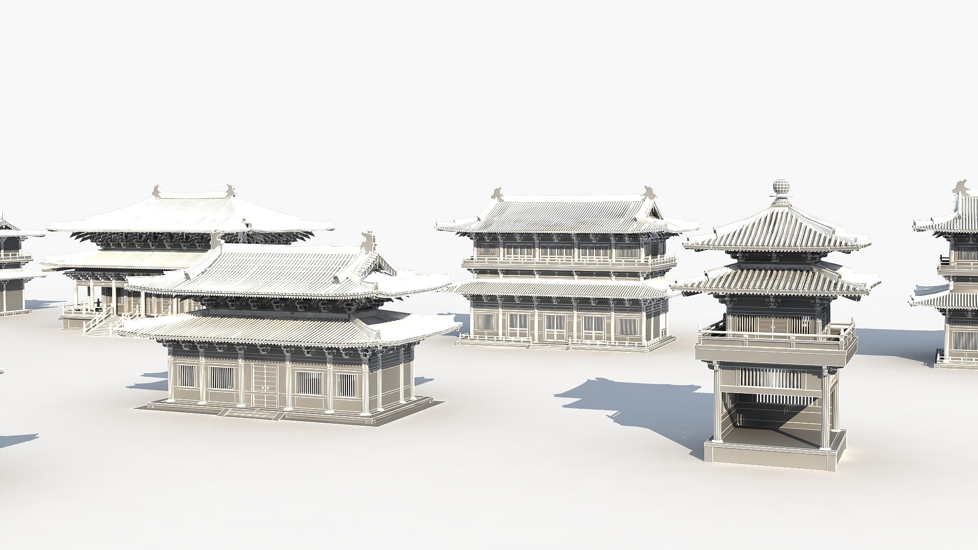Chinese Temple 8 3D Model - TurboSquid 2220845