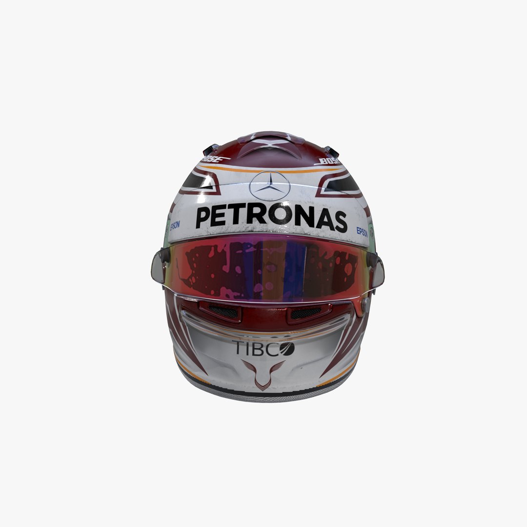 3D Hamilton 2019 Helmet Model - TurboSquid 1434505