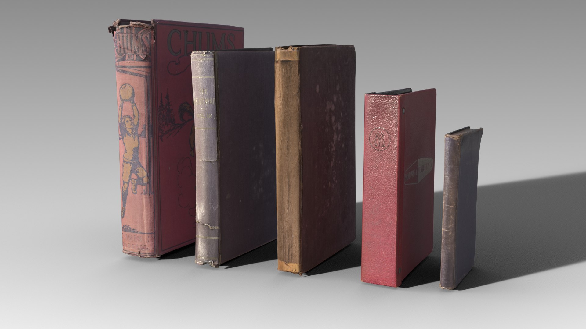 3D Photogrammetry Scan Old Books - TurboSquid 1578078