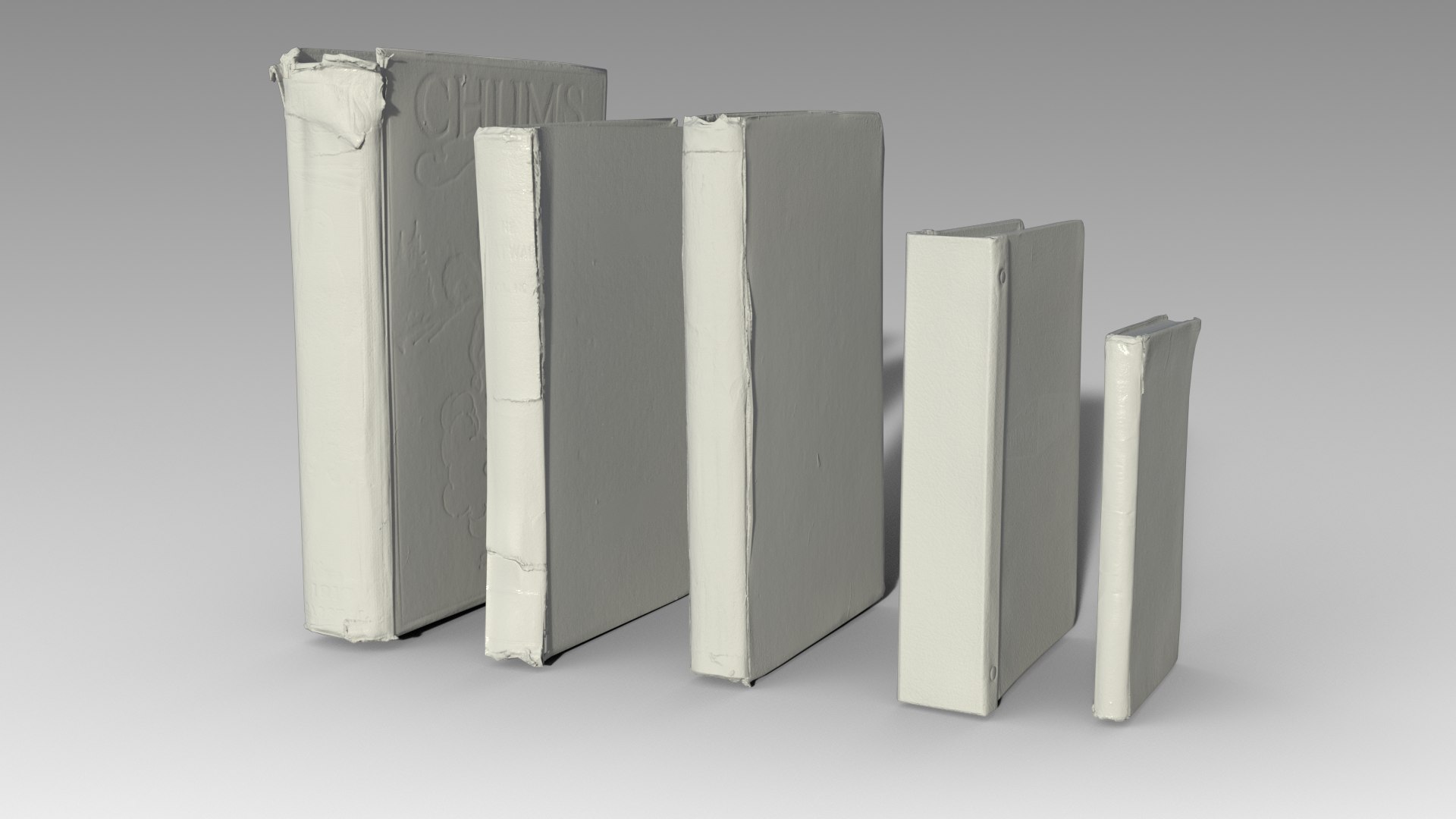 3D photogrammetry scan old books - TurboSquid 1578078