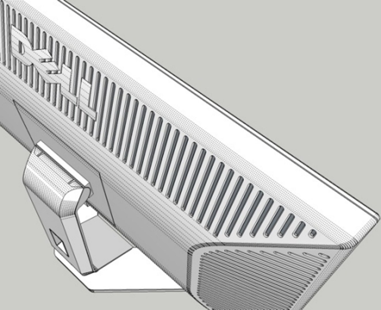 3d Model Of Dell Monitor