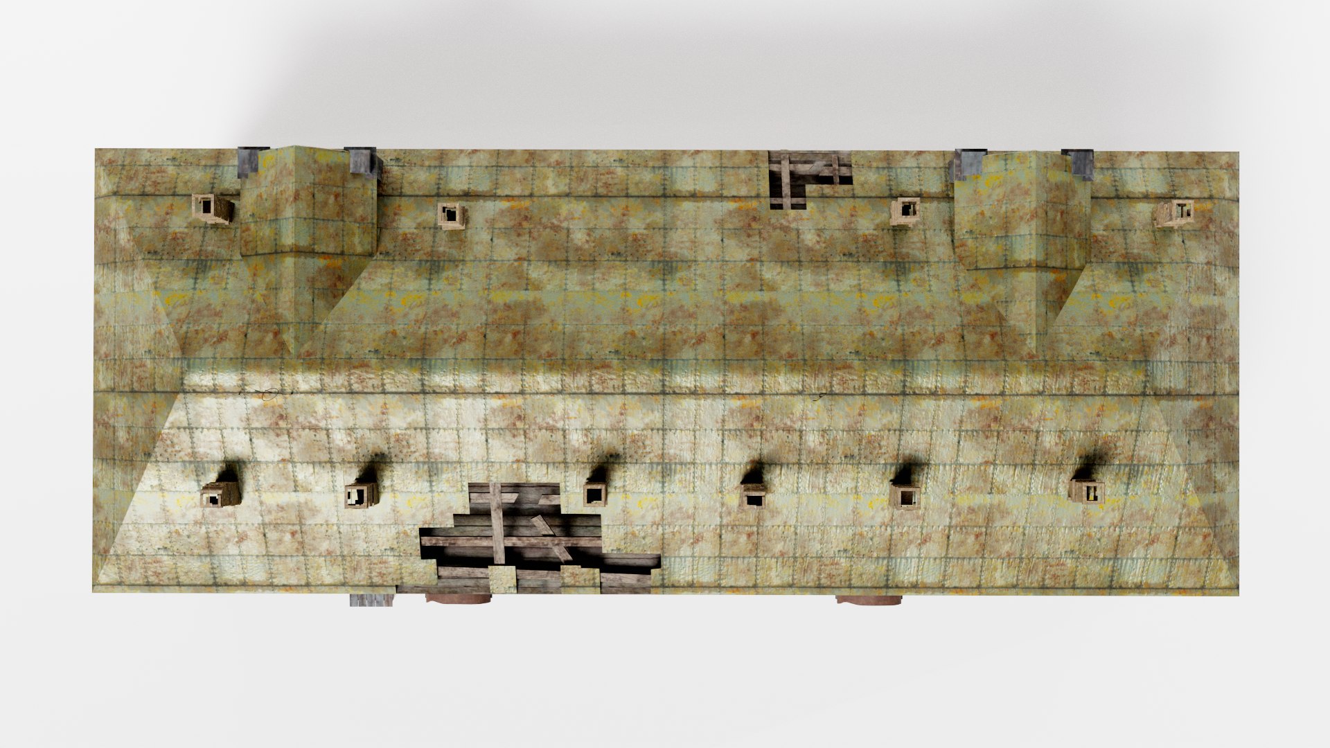 3D Wooden Village Old Raw HouseC Da1 - TurboSquid 1962940