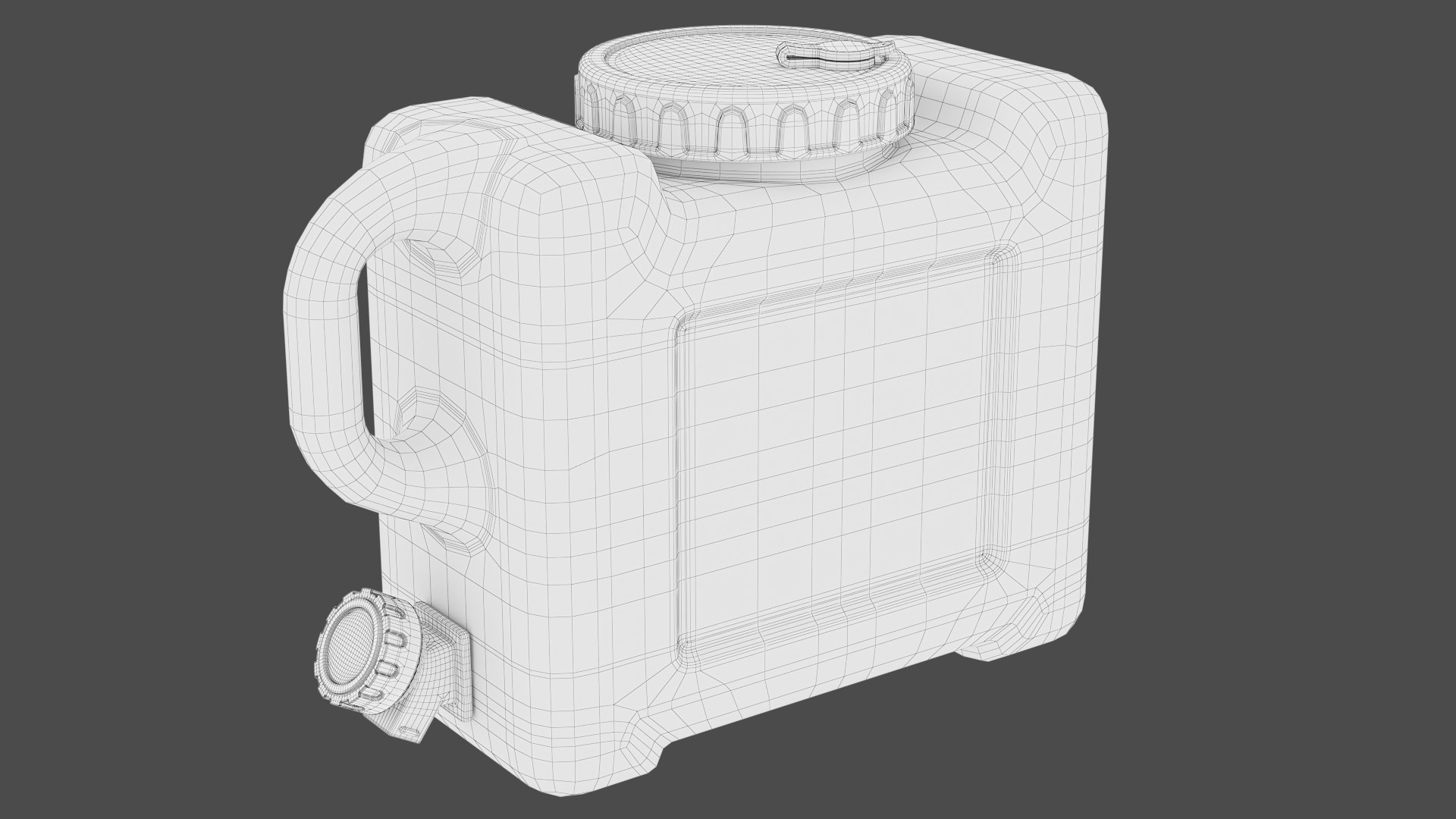 Water Container 5L Model - TurboSquid 2013603