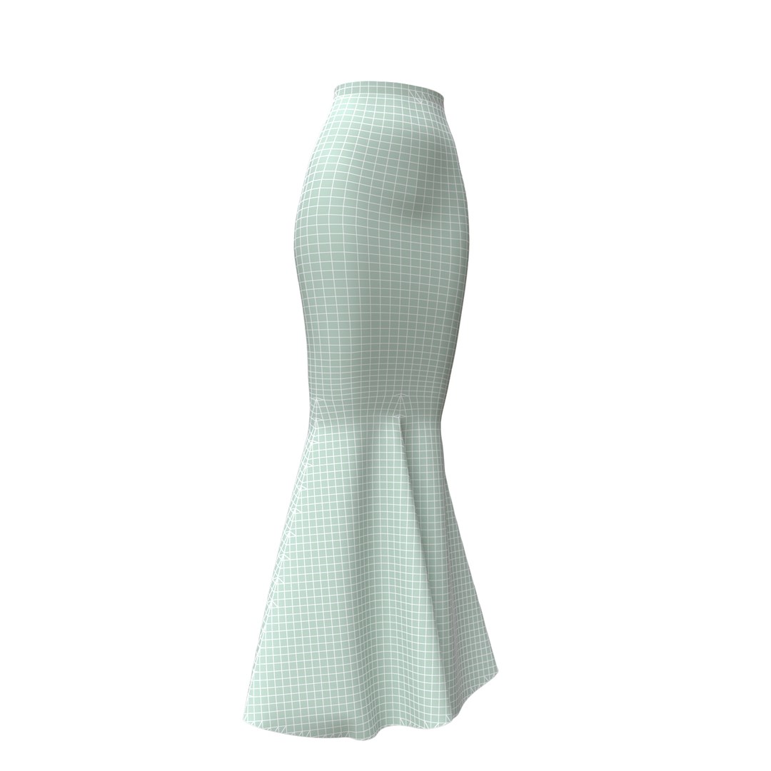 3D skirt fishtail fish model - TurboSquid 1617141