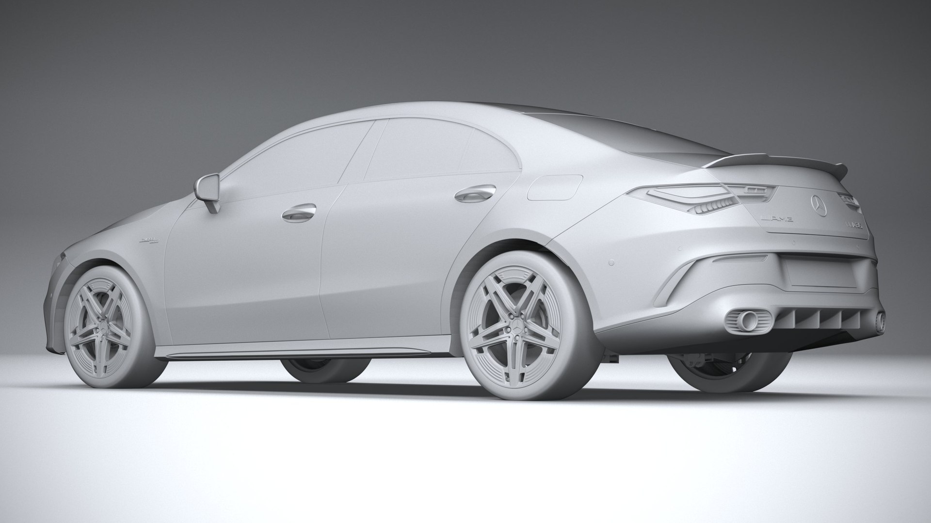3D Mercedes-Benz CLA35 AMG 2024 - TurboSquid 2032786
