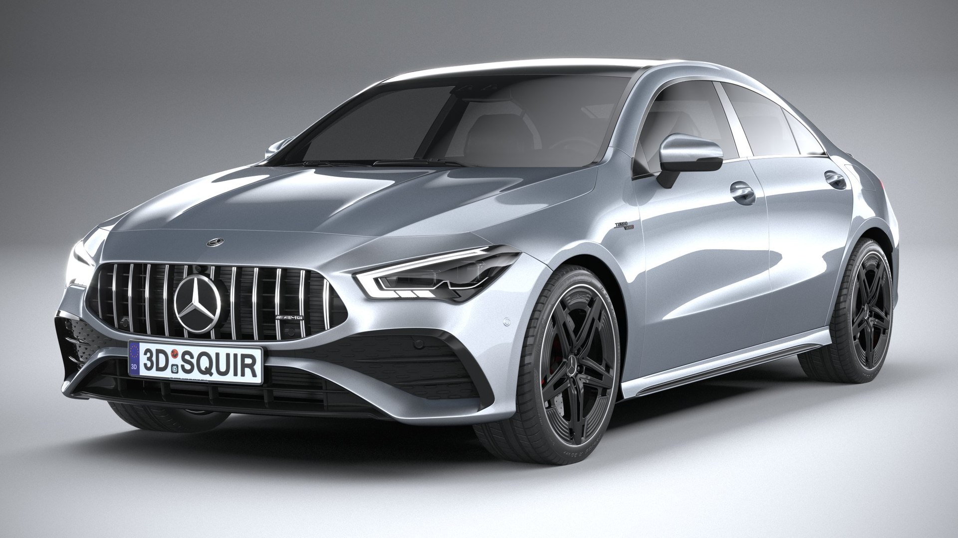 3D Mercedes-Benz CLA35 AMG 2024 - TurboSquid 2032786