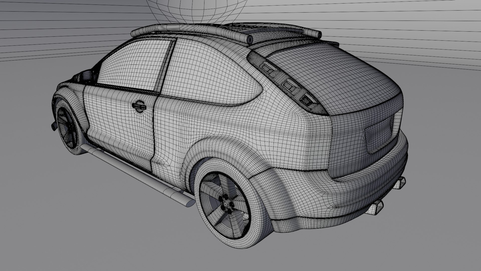 Tuning Hatchback Car Focus 2 3D Model - TurboSquid 2069586