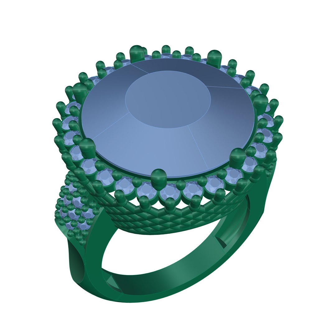Free 3D Ring Matrix Rhino Model - TurboSquid 1707052