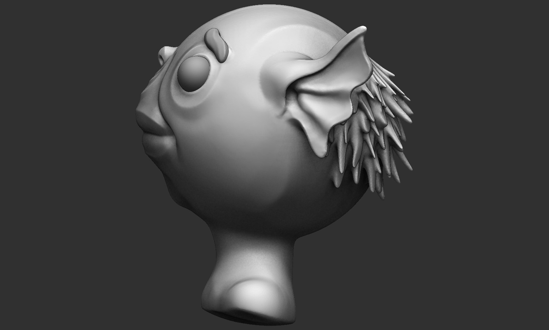 3D strange creature - TurboSquid 1365803