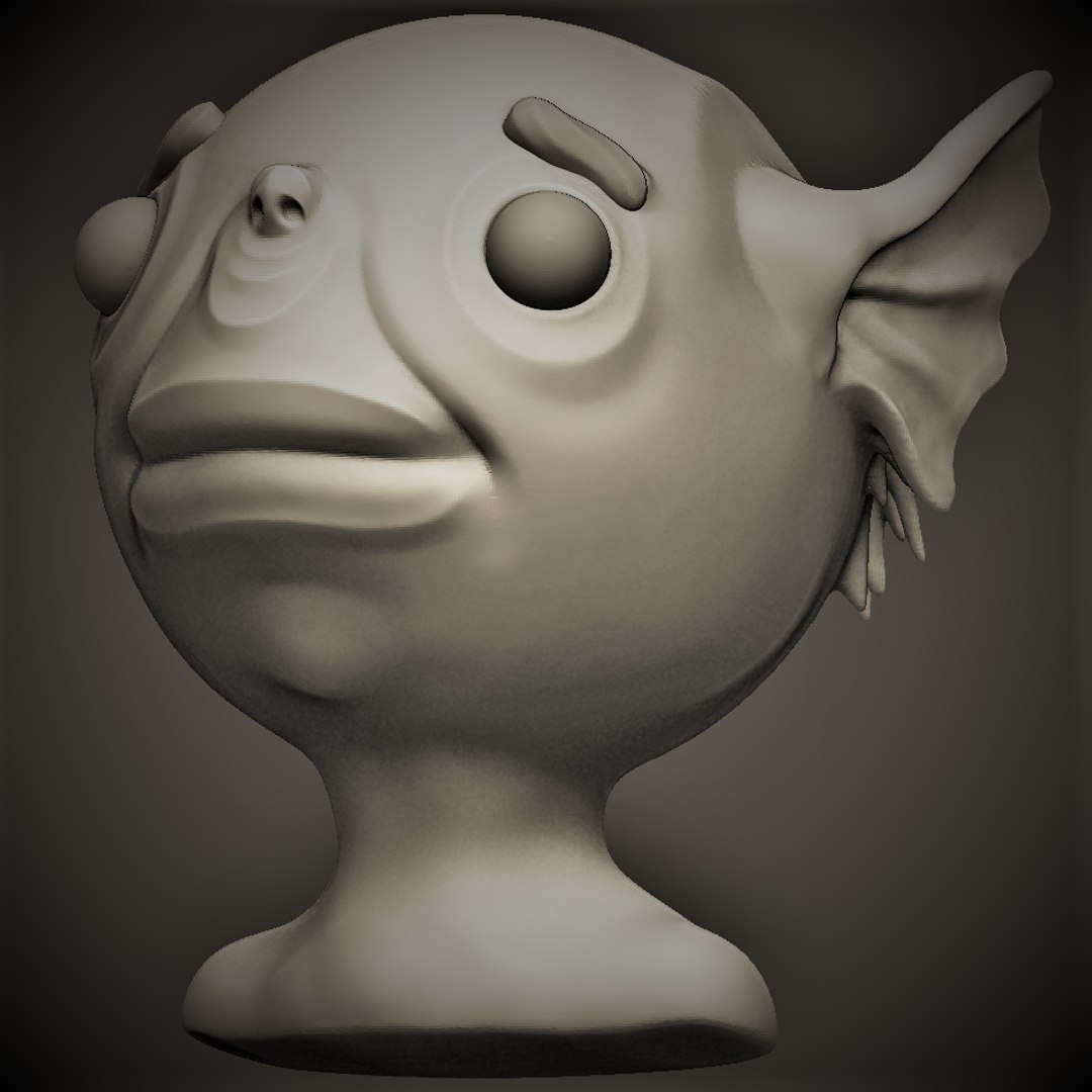 3D strange creature - TurboSquid 1365803