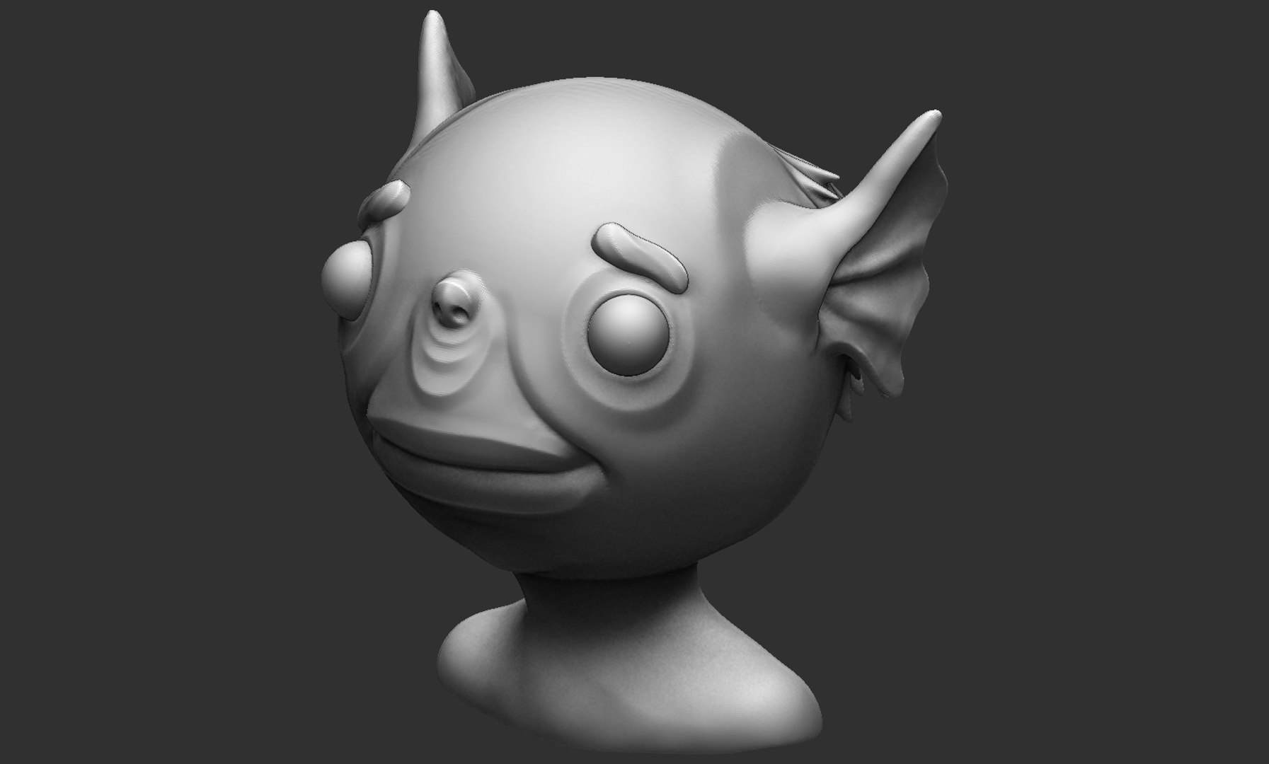 3D strange creature - TurboSquid 1365803